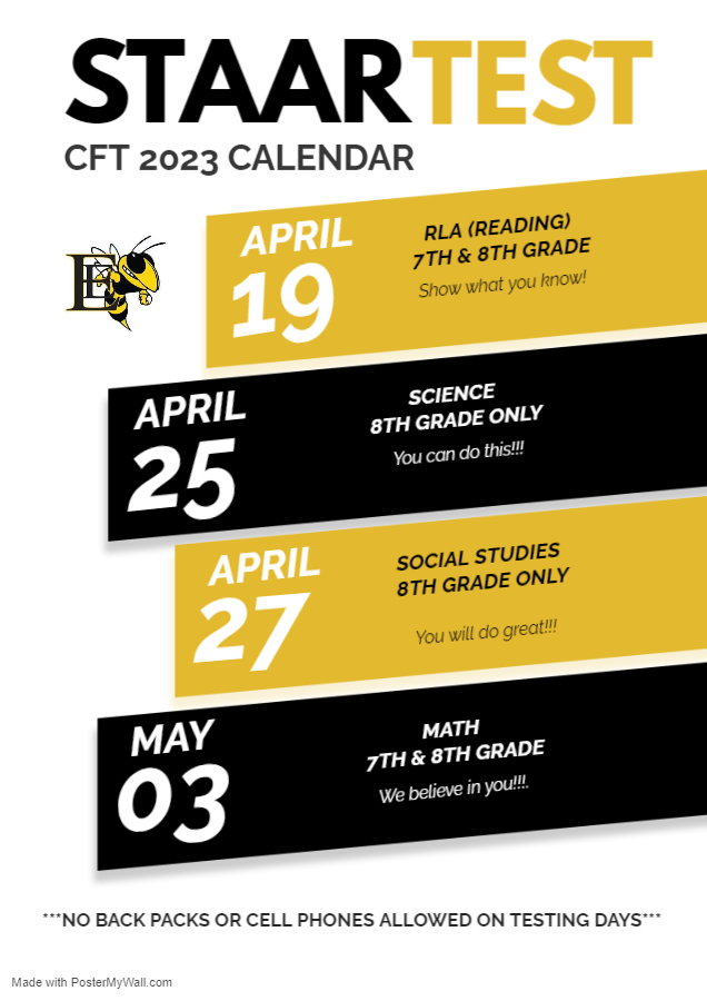 STAAR Testing | Carlos F. Truan Jr. High School